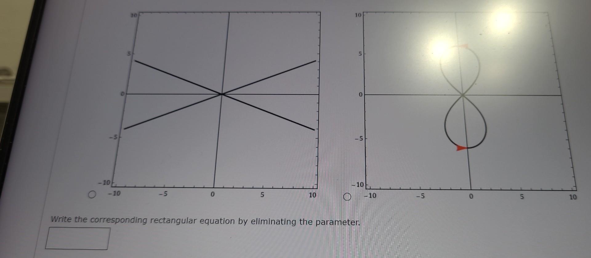 Solved Sketch The Curve Represented By The Parametric