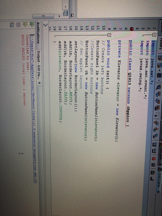 Solved Existing code has been copied and rang is running in | Chegg.com