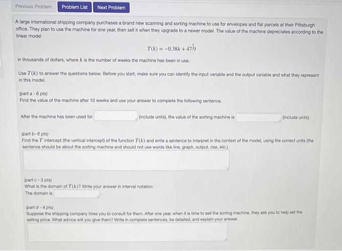 Solved Previous Problem Problern List Next Problem A large | Chegg.com