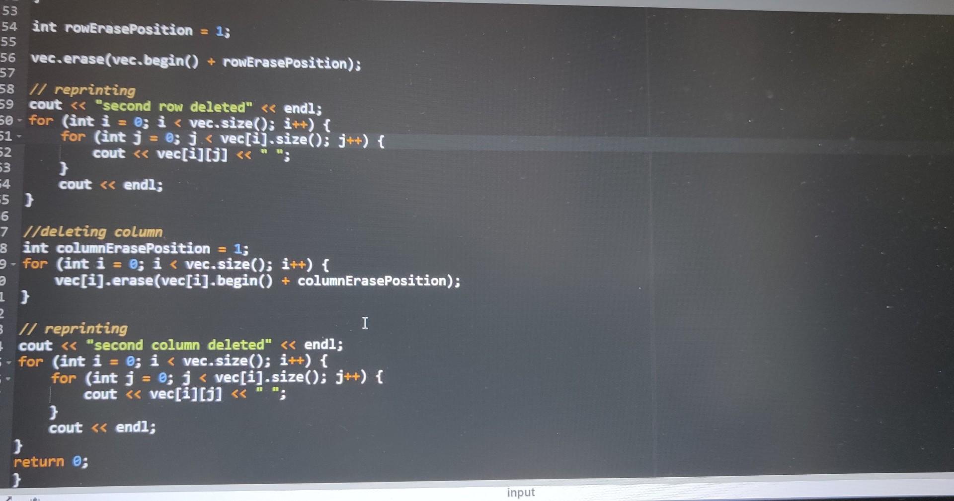 Solved What is wrong in the above code as i am trying to | Chegg.com