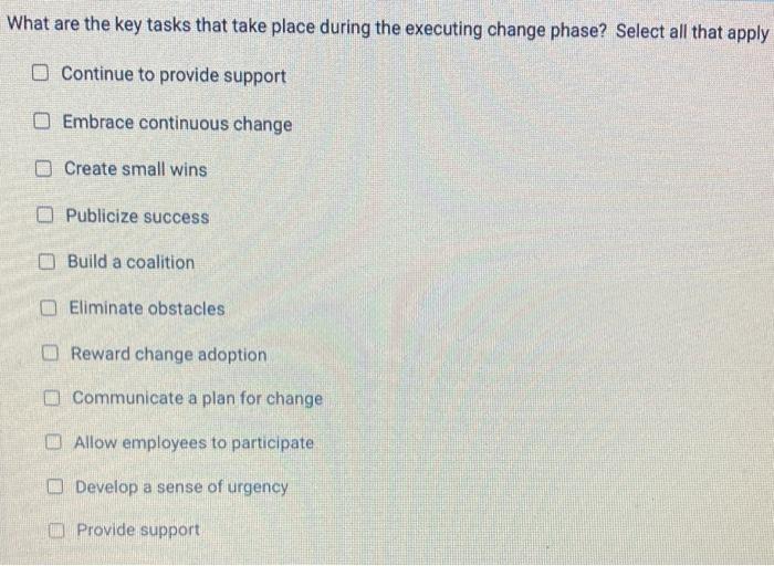 Solved What are the key tasks that take place during the | Chegg.com