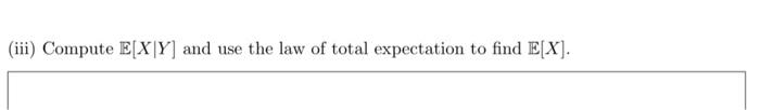 Solved Let (X,Y) be a continuous bivariate random variable | Chegg.com
