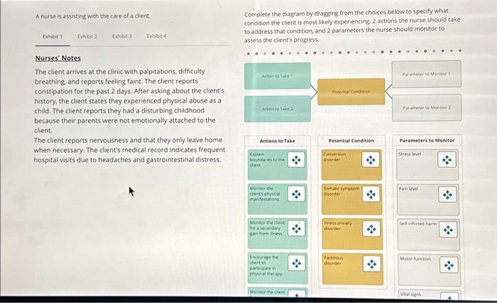 Solved A nurse is assisting with the care of a client. | Chegg.com