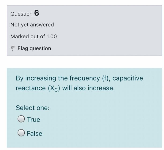 Solved Question 7 Not yet answered Marked out of 1.00 P Flag | Chegg.com