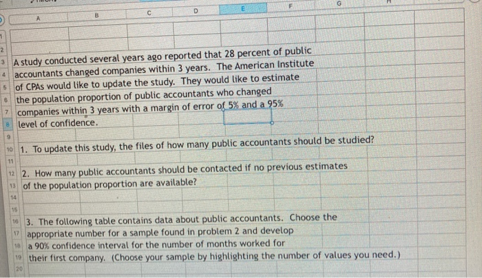 Solved D 3A study conducted several years ago reported that | Chegg.com