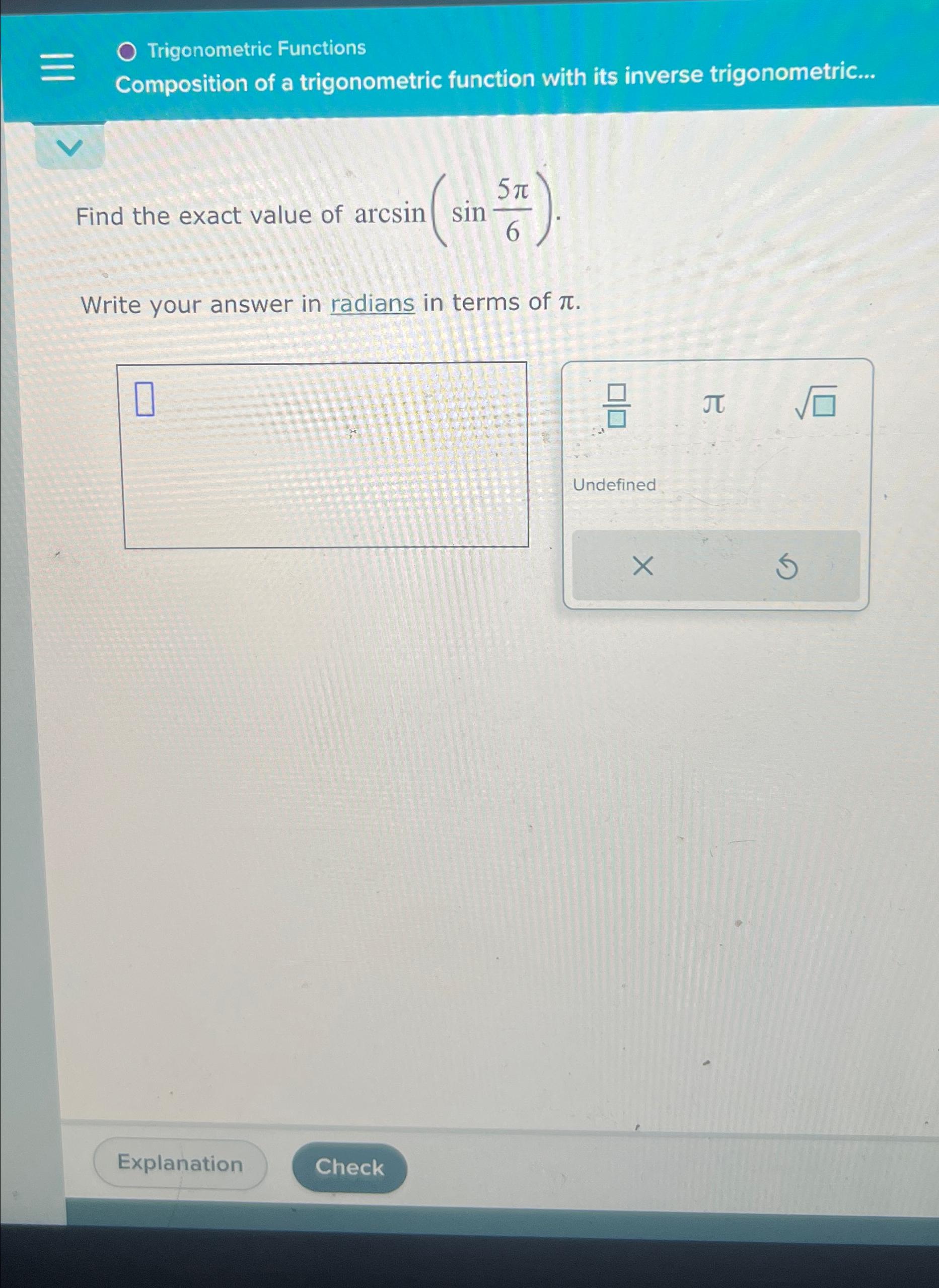 Solved Trigonometric FunctionsComposition of a trigonometric | Chegg.com