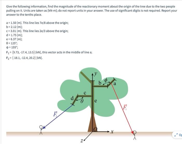 Solved Give the following information, find the magnitude of | Chegg.com
