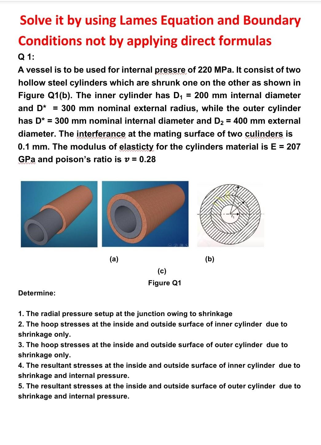Solved INSTRUCTIONS: Use Lame's Equation and Boundary | Chegg.com