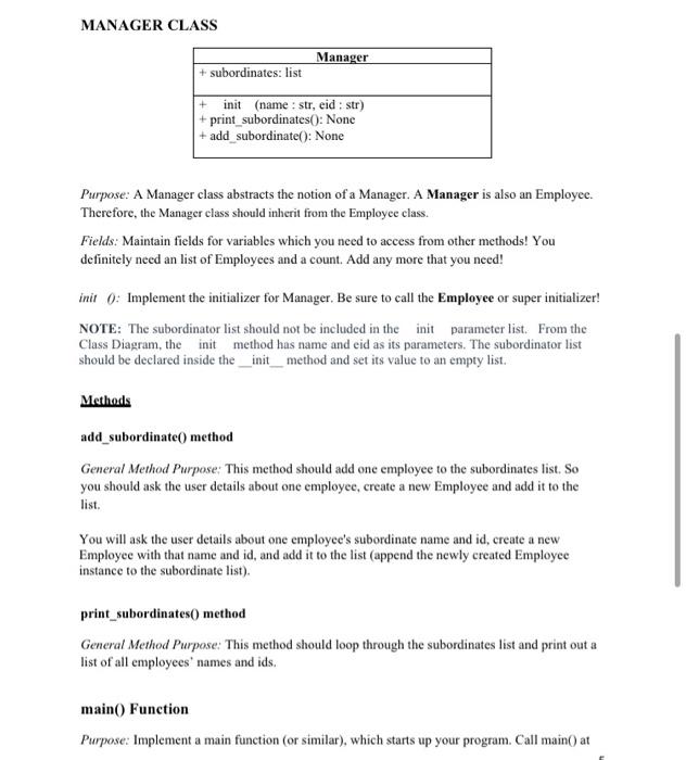 Solved Instructions Create a new python module named | Chegg.com