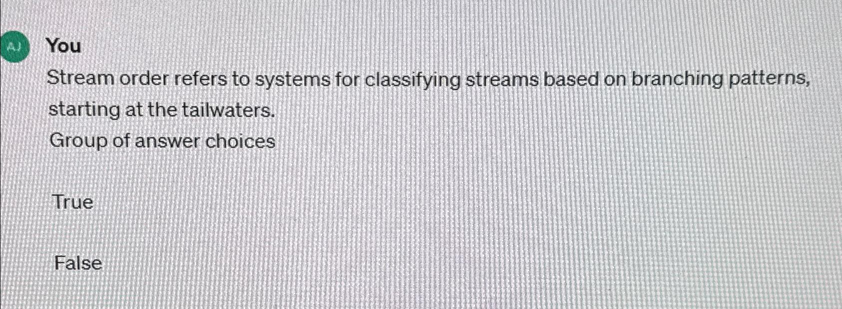 Solved YouStream order refers to systems for classifying | Chegg.com