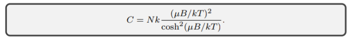Solved 1.1) Consider a two-state paramagnet consisting of | Chegg.com