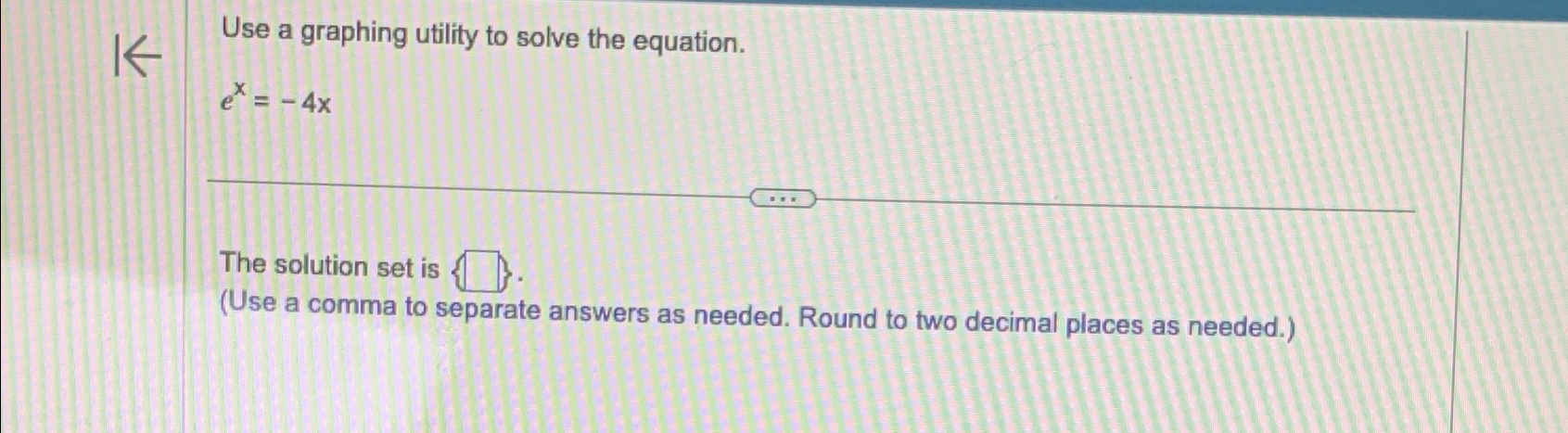 Use a graphing utility to solve the | Chegg.com