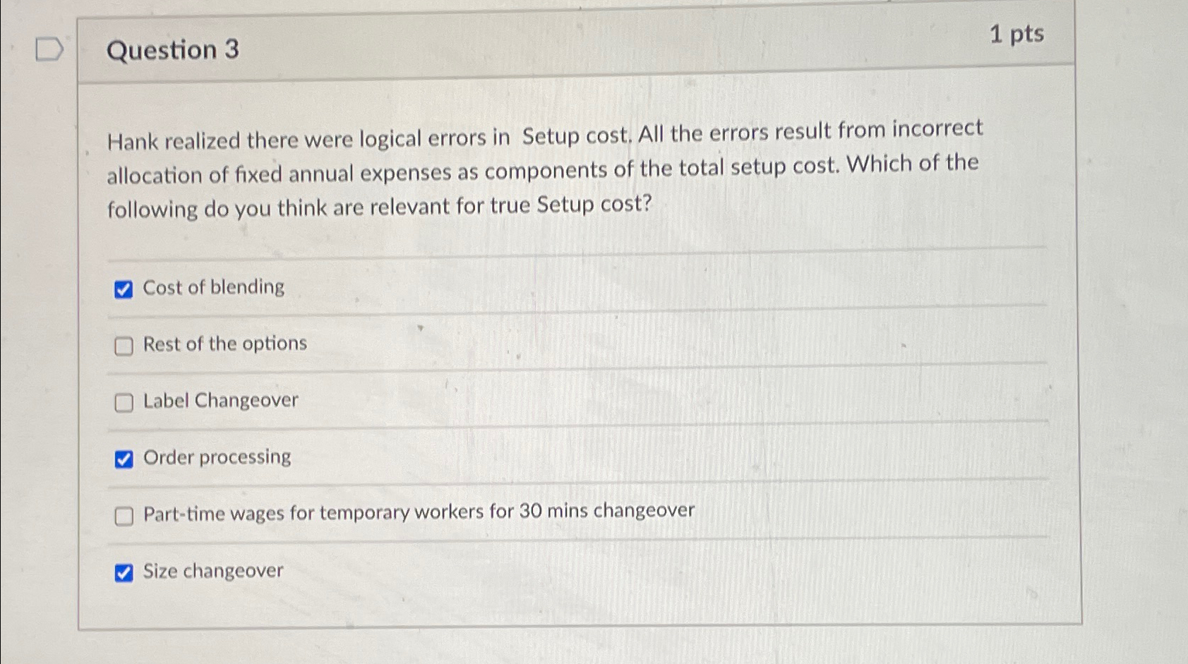 Solved Question 31 ﻿ptsHank realized there were logical | Chegg.com