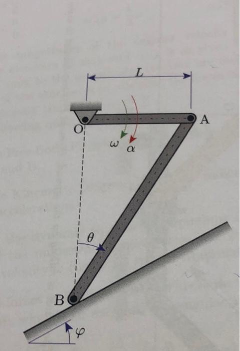 Solved draw the FBD necessary to calculate forces in O, A, & | Chegg.com