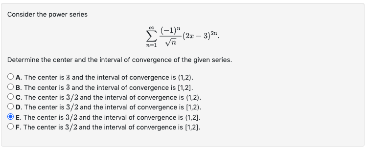 Solved Got this incorrect, please explain reasoning for | Chegg.com