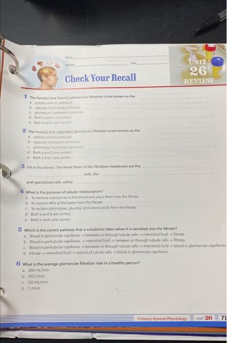 Gheck Your Recall a cotlotd otmoes in shithe (3) | Chegg.com