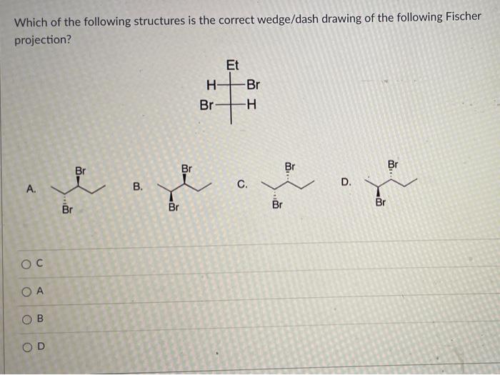 Solved Which of the following structures is the correct | Chegg.com