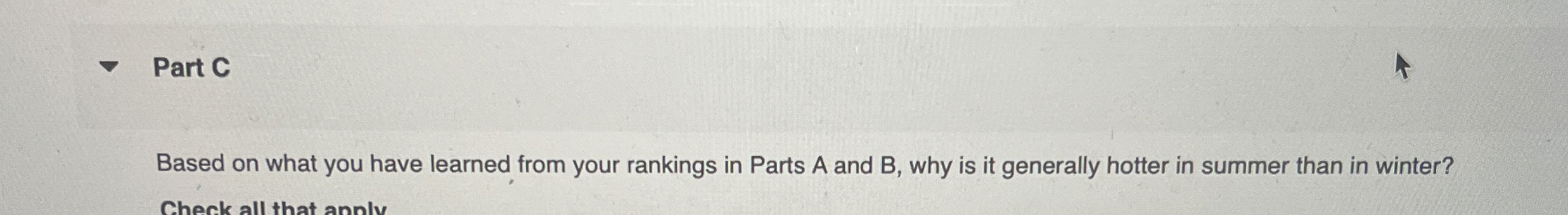 Solved Part CBased on what you have learned from your | Chegg.com