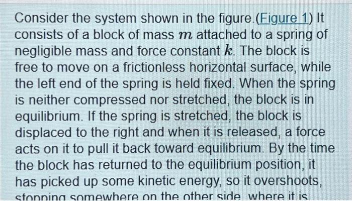 Solved Consider the system shown in the figure. (Figure 1) | Chegg.com