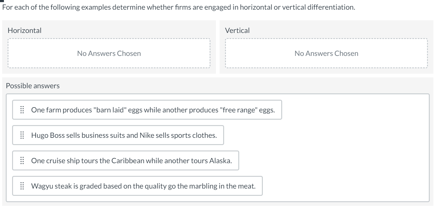 Solved For each of the following examples determine whether | Chegg.com