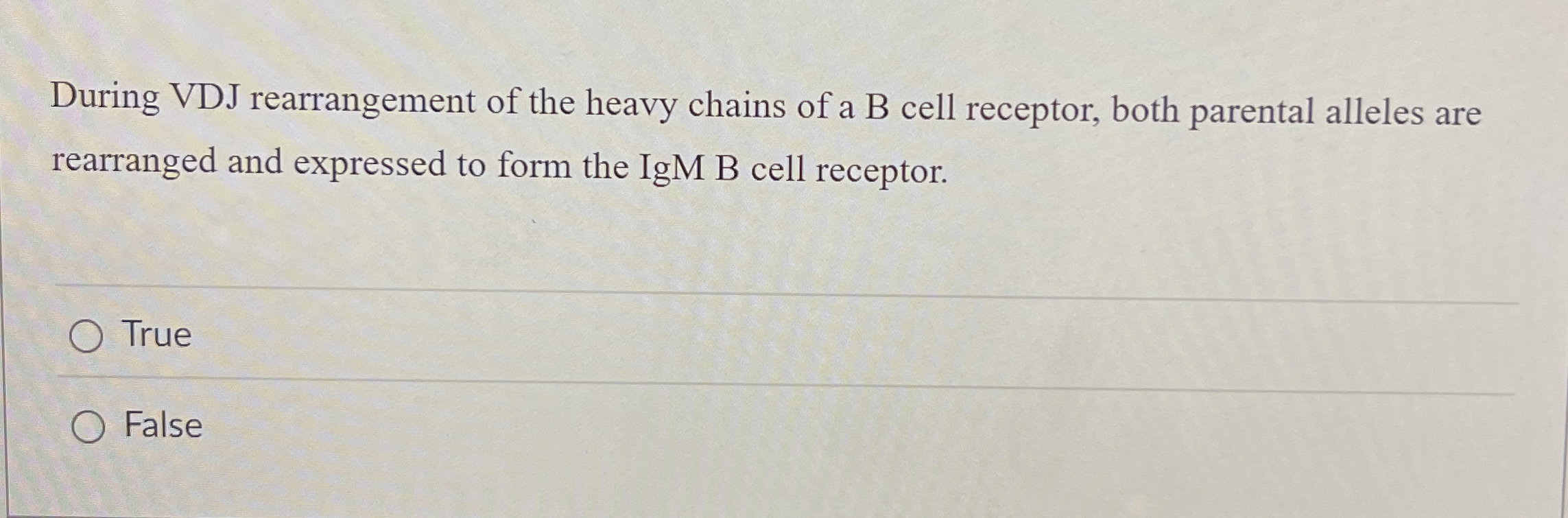 Solved During VDJ rearrangement of the heavy chains of a B | Chegg.com