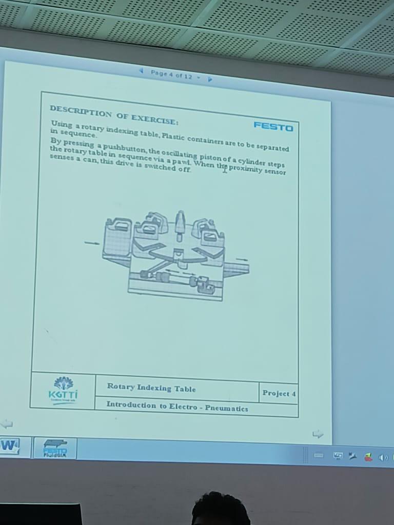 Solved DESCRIPTION OF EXERCTSE, Uting a rotary indexing | Chegg.com