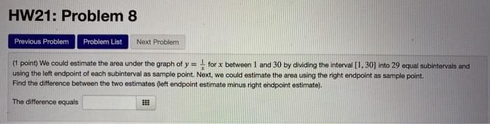 Solved HW21: Problem 8 Previous Problem Problem List Next | Chegg.com