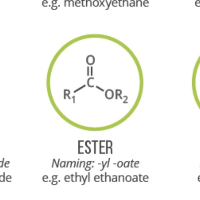 Solved ESTER Naming: -yl -oate e.g. ethyl ethanoate 4. | Chegg.com