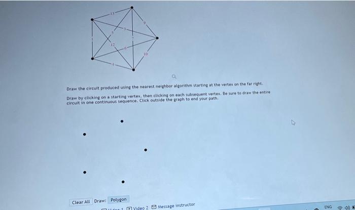 Solved Draw the circut produced using the nearest neighbor | Chegg.com