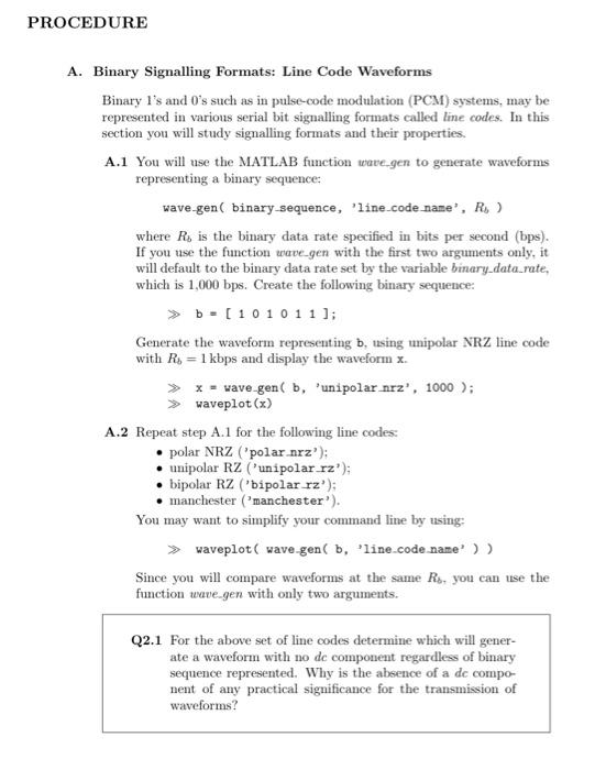 1. Given the binary sequence b={1,0,1,0,1,1}, sketch | Chegg.com