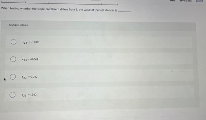 Solved A Marketing Analyst Wants To Examine The Relationship