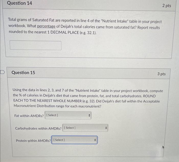 Solved Total grams of Saturated Fat are reported in line 4 | Chegg.com