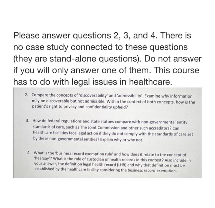 Solved Please answer questions 2,3 , and 4 . There is no | Chegg.com