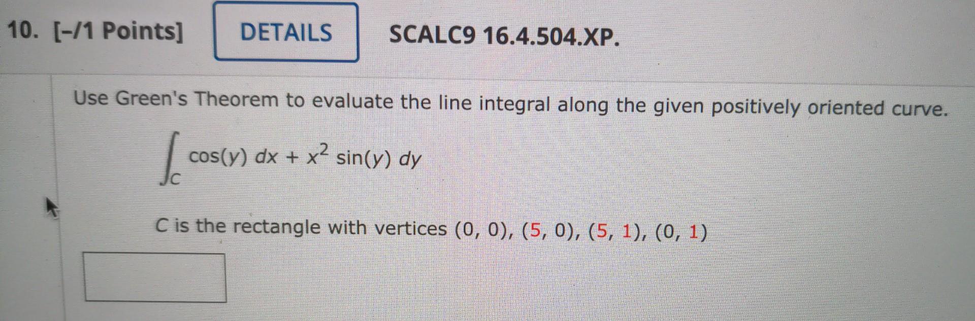 Solved Use Green's Theorem to evaluate the line integral | Chegg.com