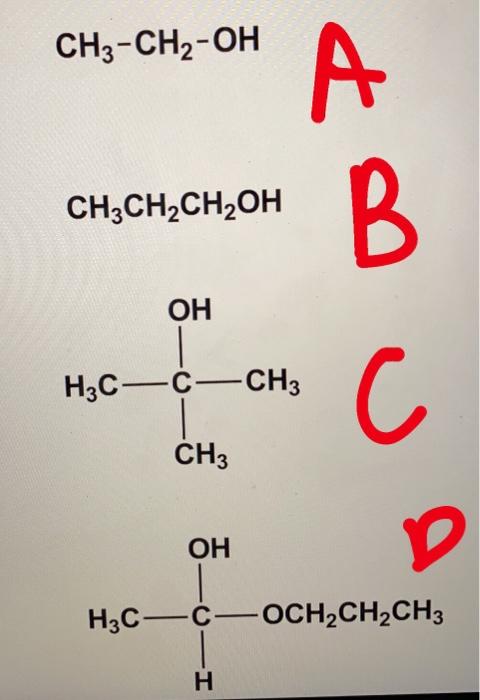 Solved CH3COCH2CH2CH3 1) LiAIH4 / 2) H30+ CH3-CH2-OH A | Chegg.com