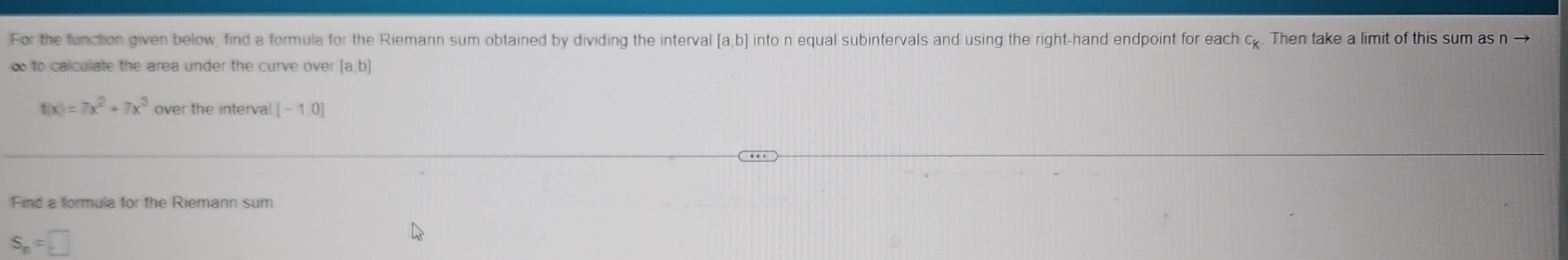 Solved For the tunction given below. find a formula for the | Chegg.com
