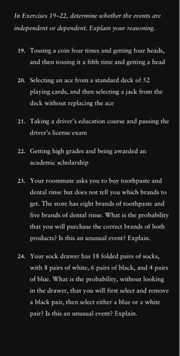 Section 3.2 In Exercises 17 and 18, use the table, | Chegg.com