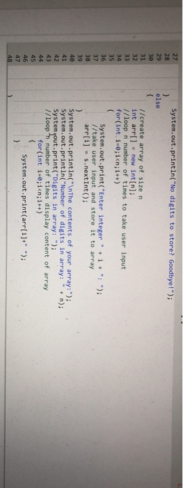 Solved 1113 Fill An Array Lab With Your Partner 0439