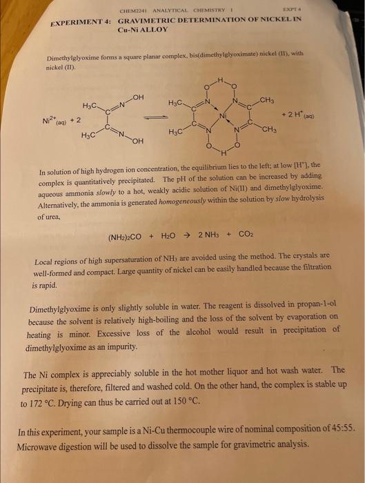 Solved : Calculation: Weigh by Difference method: Weight of | Chegg.com