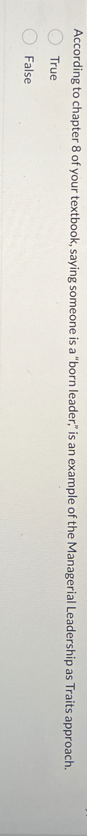 Solved According to chapter 8 ﻿of your textbook, saying | Chegg.com