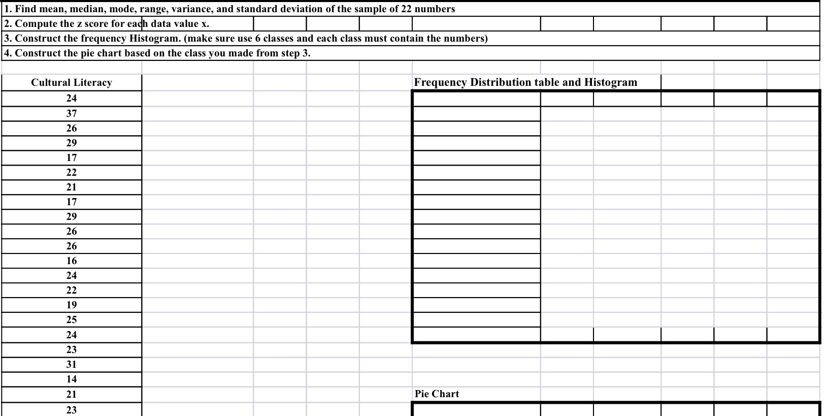 Solved Find mean, median, mode, range, variance, and | Chegg.com