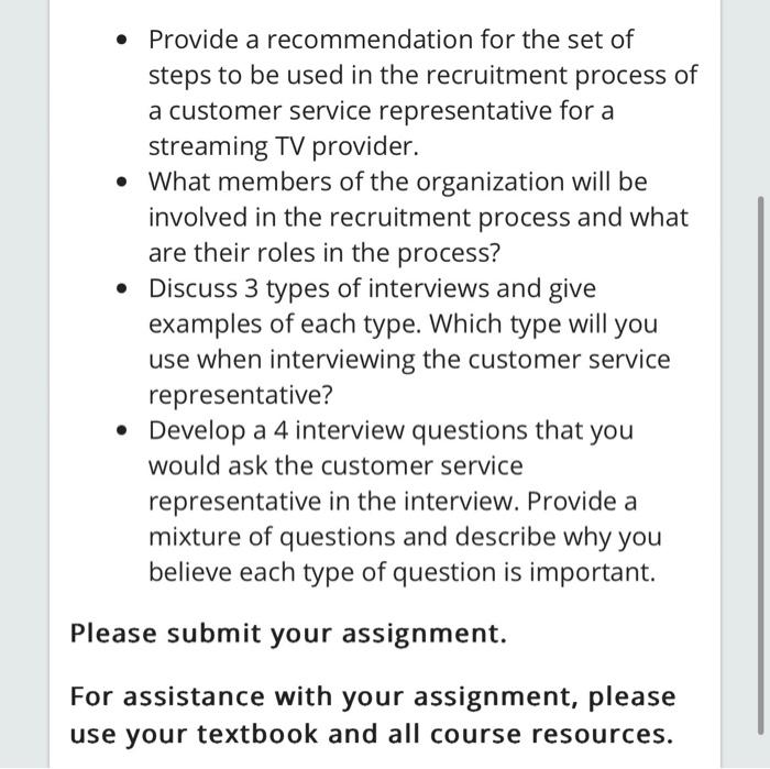 Solved Review the following videos for help submitting your | Chegg.com