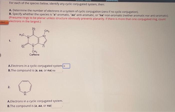 Solved A. Determine the number of electrons in a system of | Chegg.com