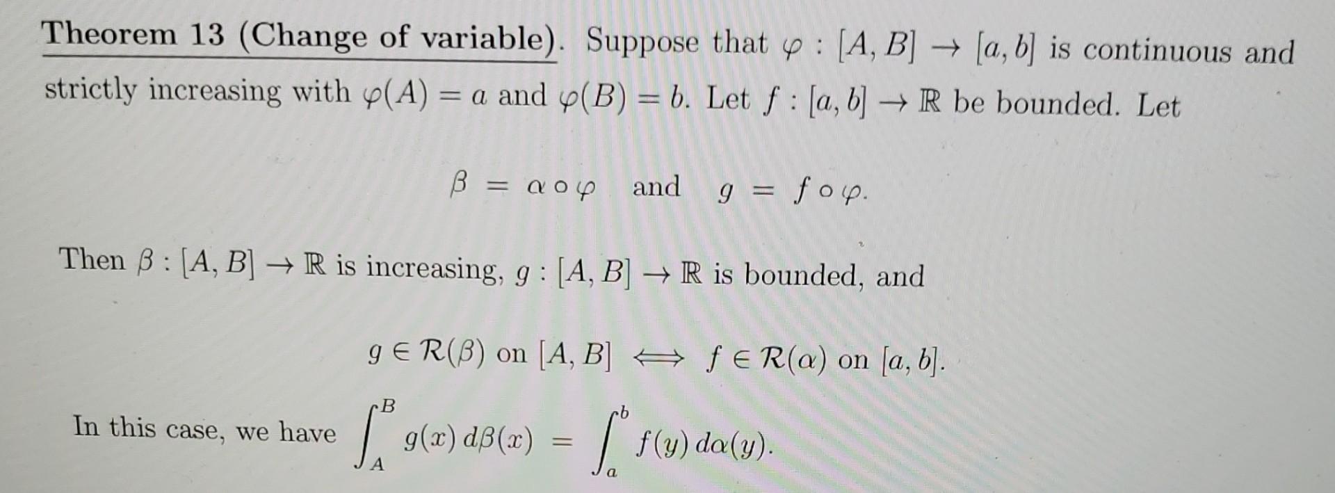 Solved for Analysis 2 please only use these theorems to | Chegg.com