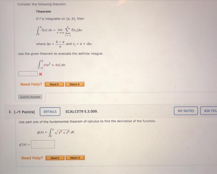 Solved Consider the following theorem. Theorem If is | Chegg.com