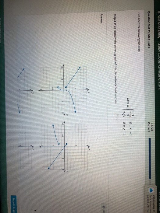 Solved Save & End Certify Lesson: 3.3 Other Common Functions | Chegg.com