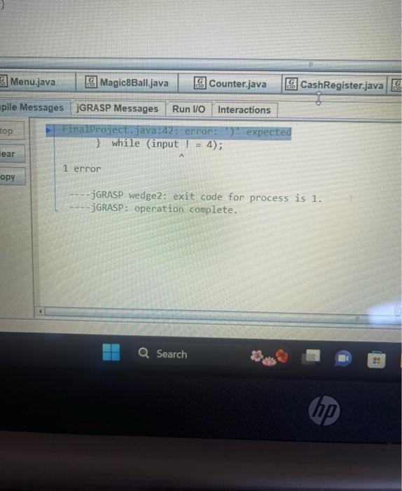 Solved i have the complete code of my final project here, | Chegg.com