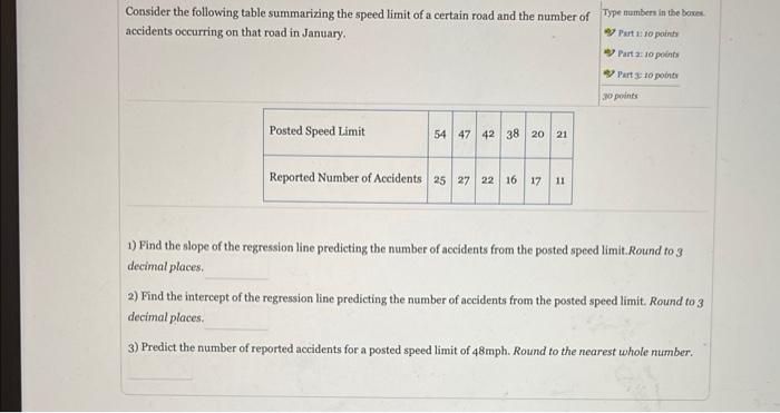 Solved Consider the following table summarizing the speed | Chegg.com