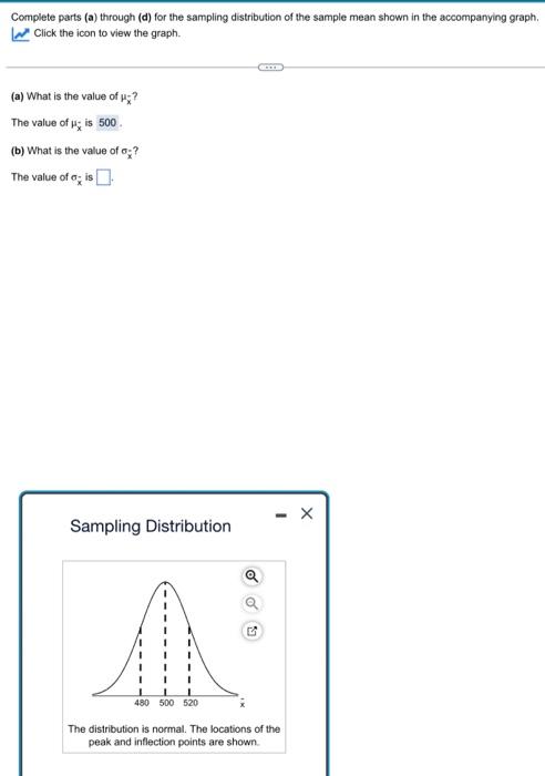 Solved 3B. Complete parts (a) through (d) for the sampling | Chegg.com