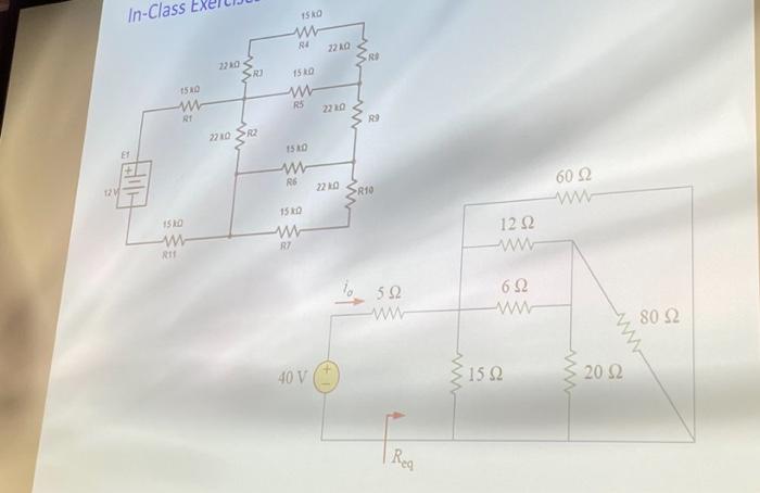 Solved What is the total resistance, total current, and | Chegg.com